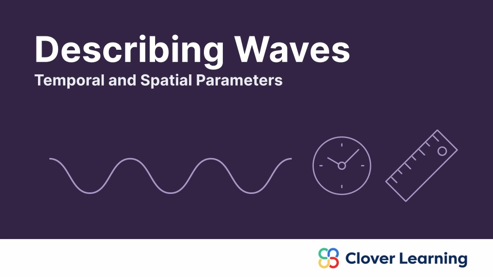 Describing Waves: Temporal and Spatial Parameters | Video Lesson ...
