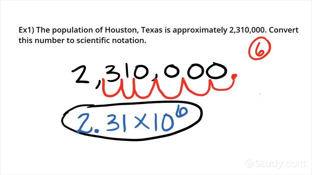 Converting Between Scientific Notation & Standard Form in a Real-World ...