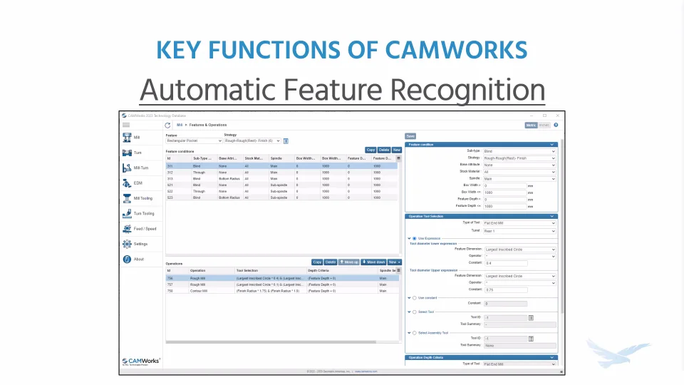 Quickly Create Toolpaths With Camworks’ Automatic Feature Recognition