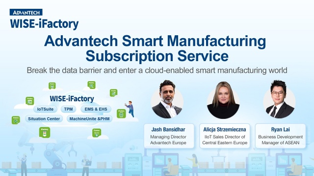WISE-iFactory Smart Manufacturing Subscription Service_Break the data barrier and enter a cloud ...