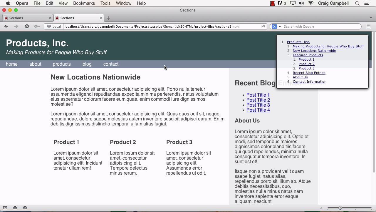 Semantic HTML: How to Structure Web Pages - Articles and Asides