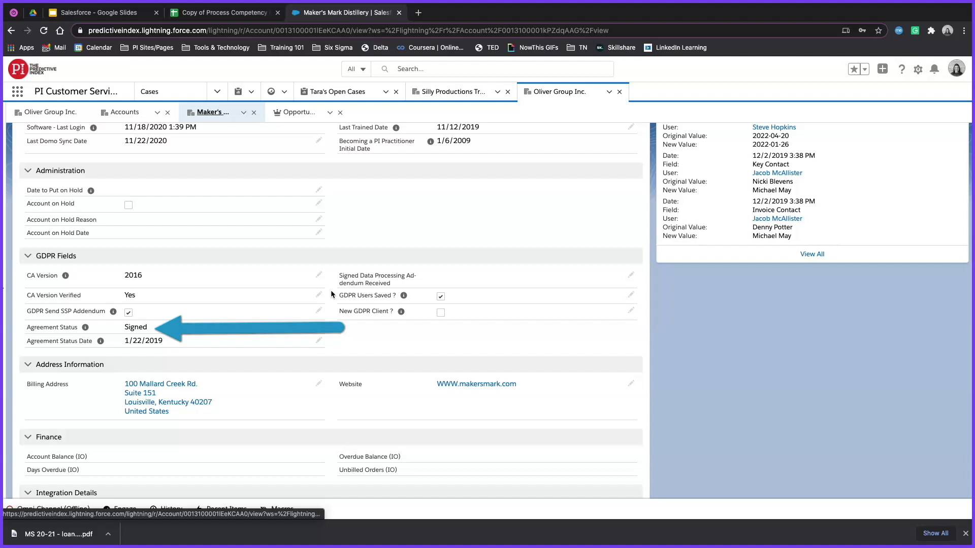 Closer Look at Client Accounts - The Predictive Index