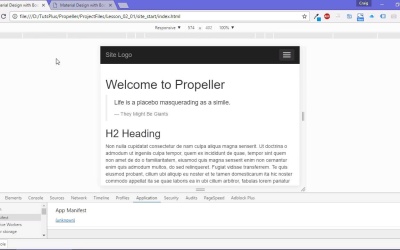 Propeller: Combining Bootstrap With Material Design - Final Thoughts