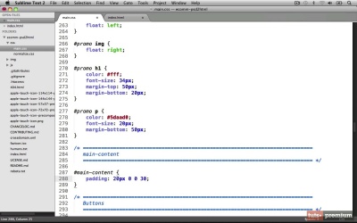 Converting an eCommerce PSD to HTML & CSS - The Index Page's CSS