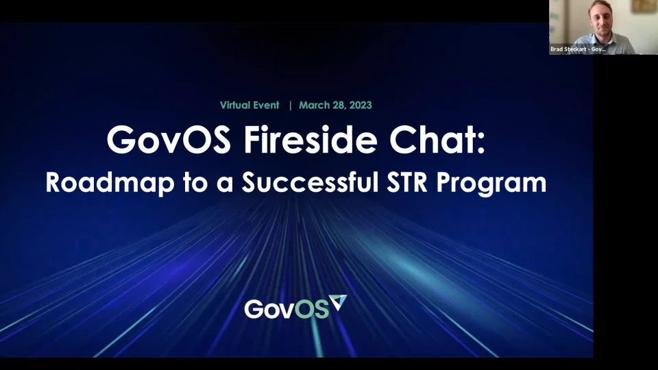 GovOS Fireside Chat: Roadmap to a Successful STR Program | GovOS