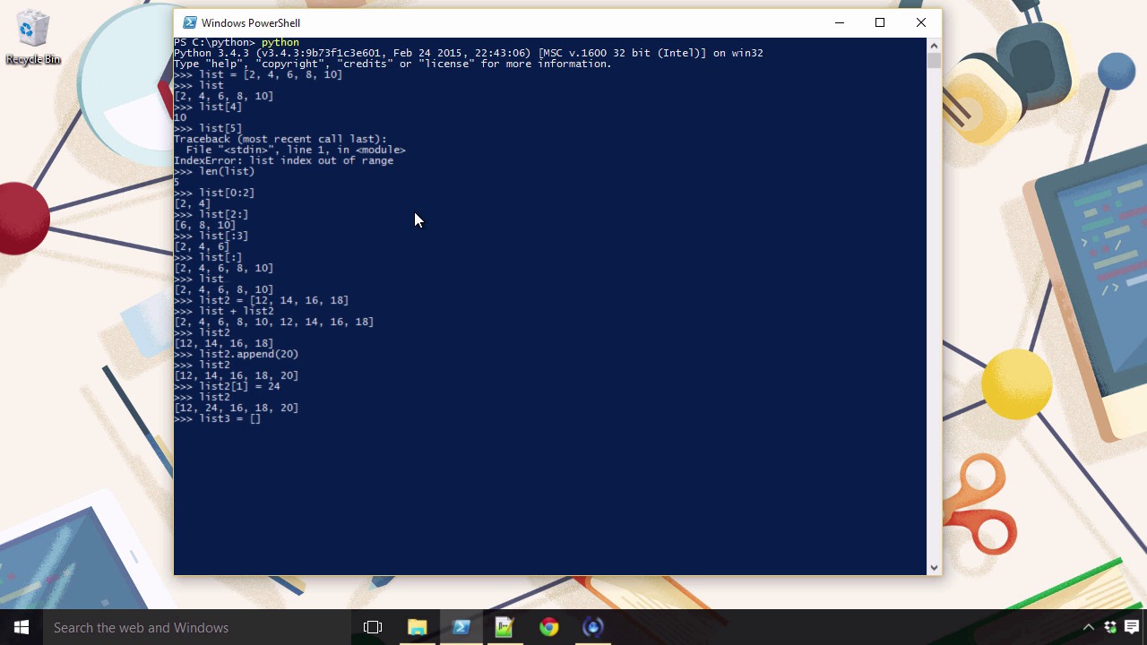 Learn to Code With Python - Lists