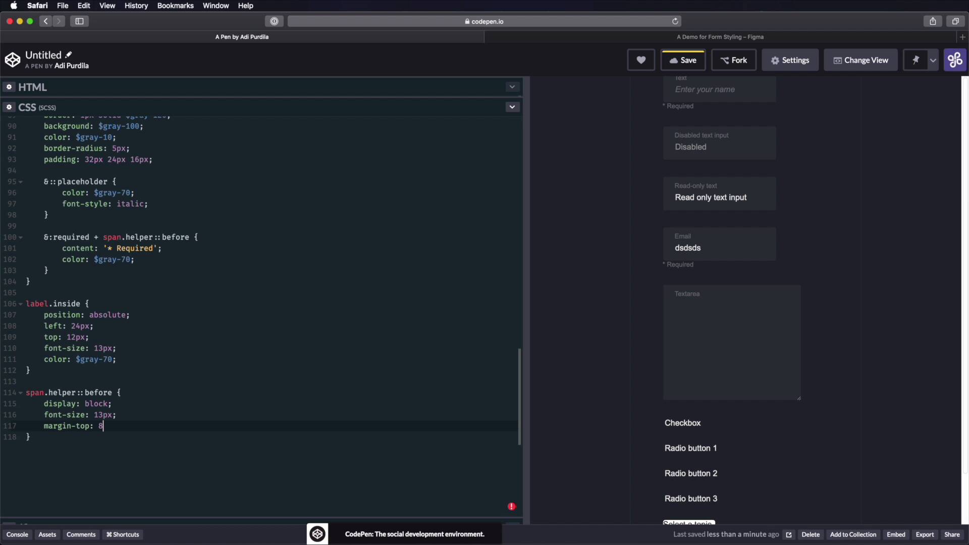 An Introduction To Styling Html Forms Styling Text Inputs