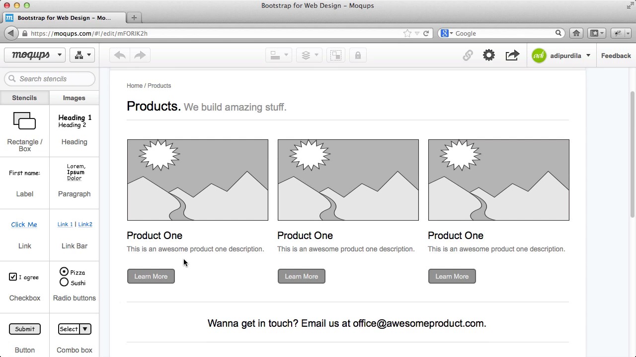 Bootstrap for Web Design - Design Overview