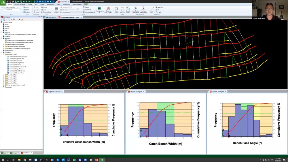 Maptek - Inter-Ramp Compliance reporting for safer mining