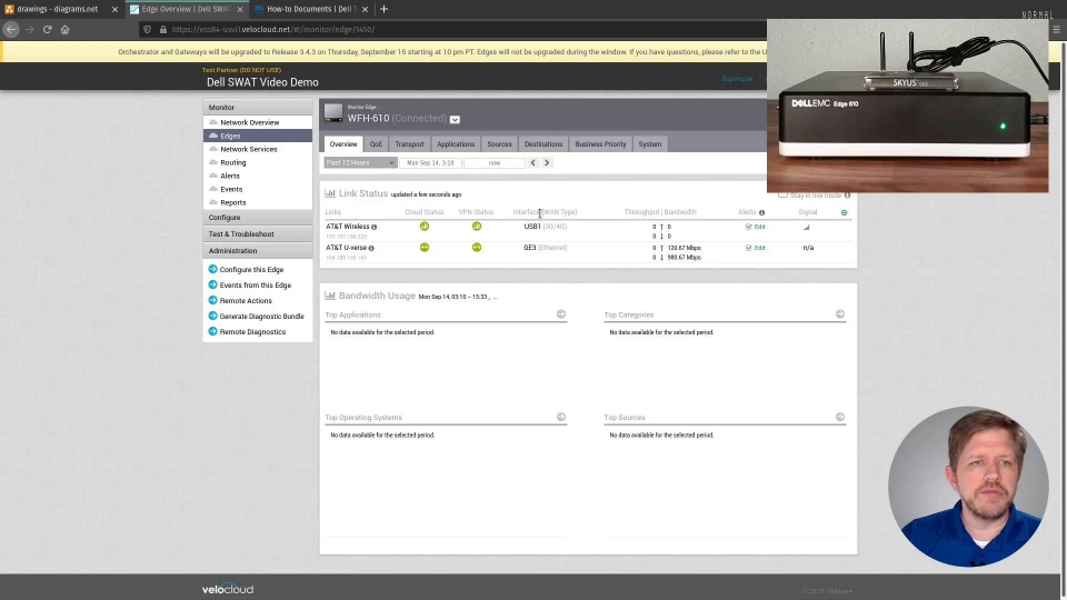 Connect LTE Modem to Edge System Using the VCO | Dell EMC SD-WAN At ...