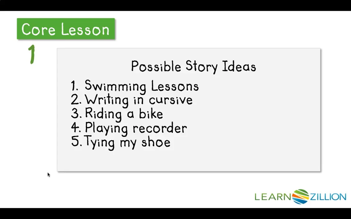 Narrative Story Ideas