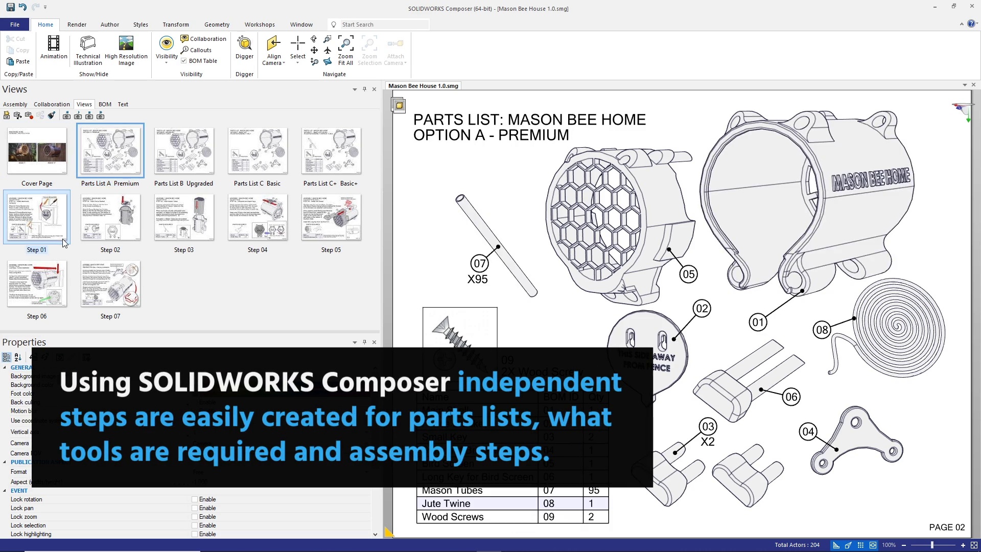 Using 3dvia composer to make install guides - turbolasopa
