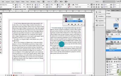 Book Layout in InDesign - Using Paragraph Styles