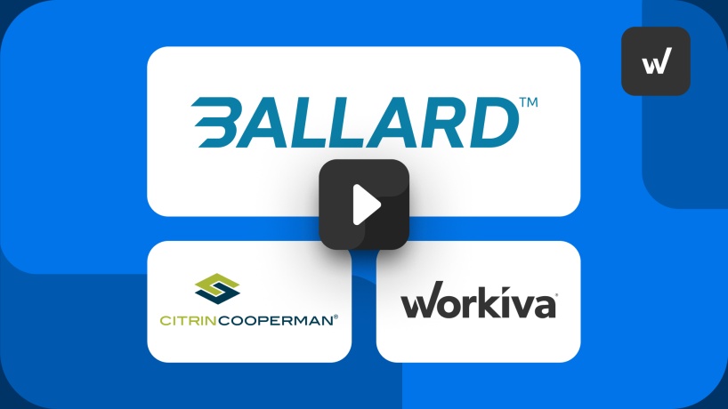Ballard Power Realizes Time Savings with Sustainability Reports | Workiva