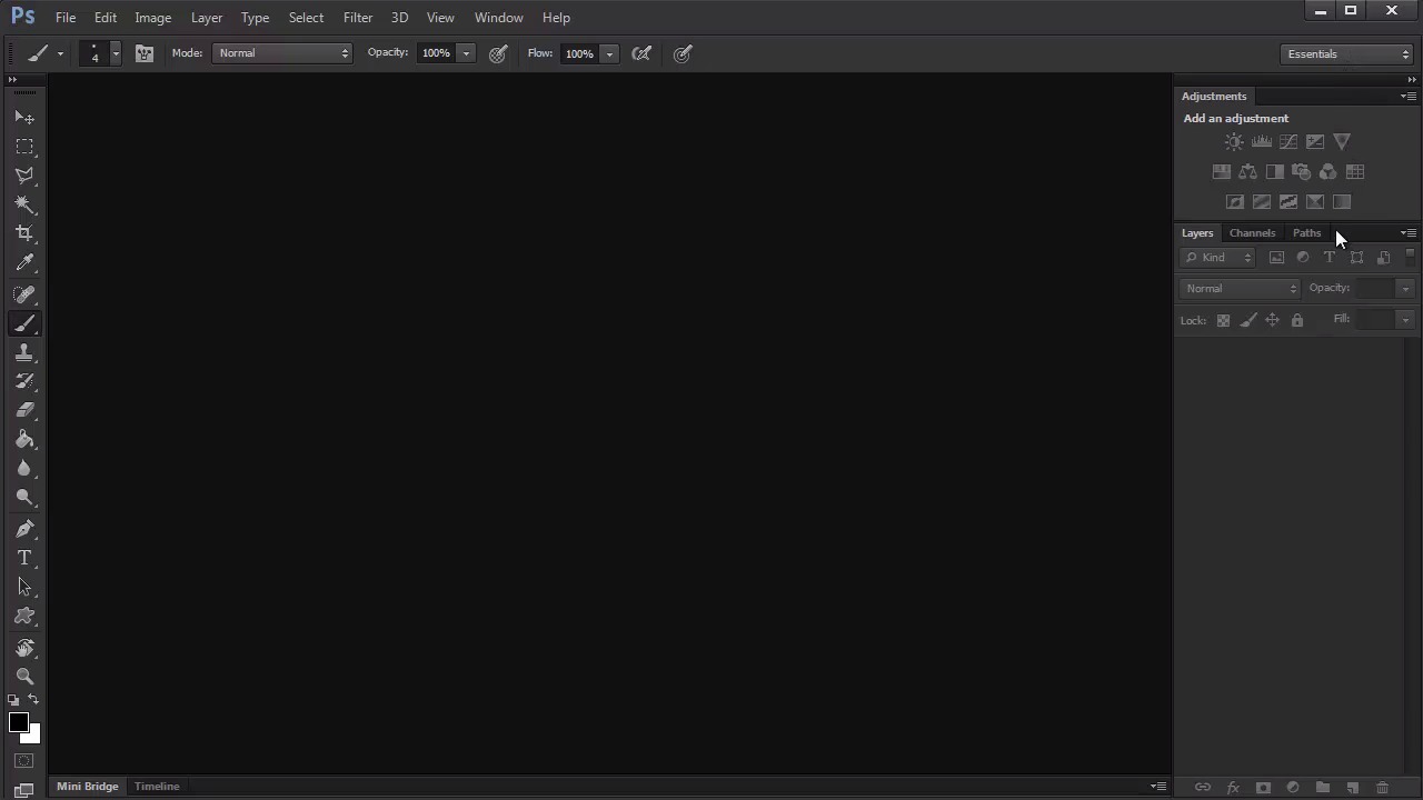 Digital Portrait Painting in Adobe Photoshop - Your Workspace