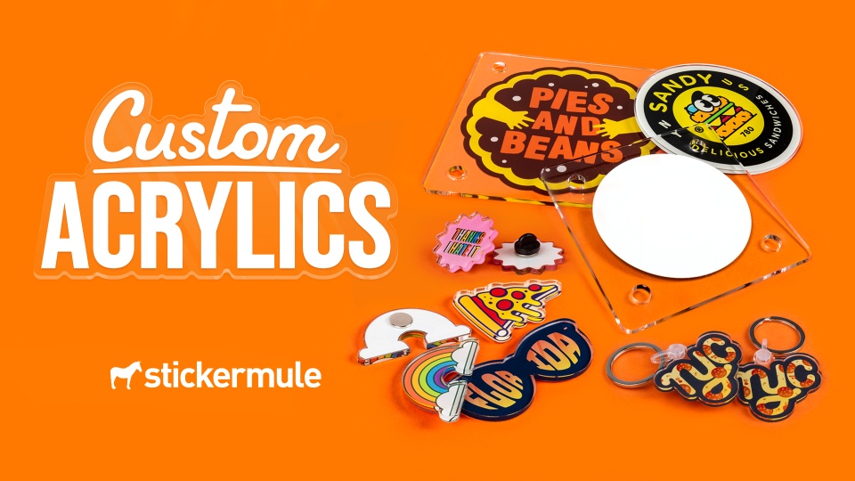 Acryliques personnalisés | Livraison gratuite | Sticker Mule France
