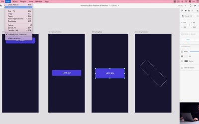 Beginner to Advanced With Adobe XD Auto-Animate - Adjusting the ...
