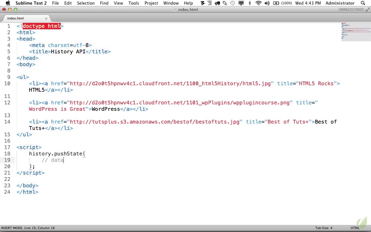 Html5 Fundamentals History Pushstate