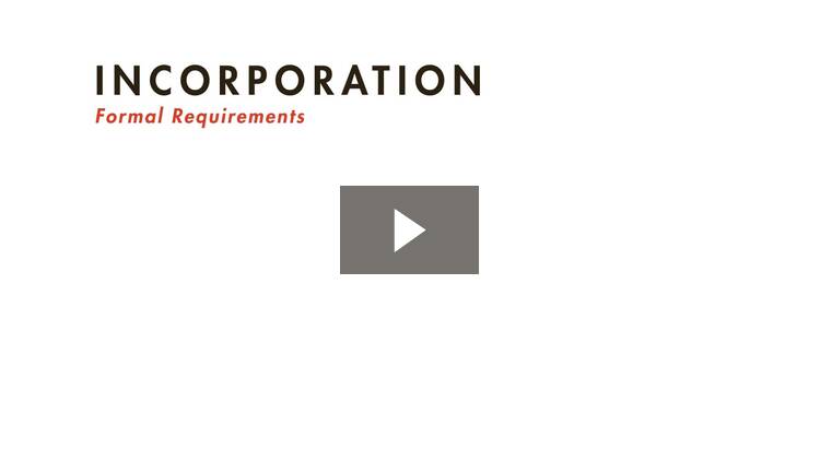 Business Associations Videos: Forming a Corporation - Quimbee