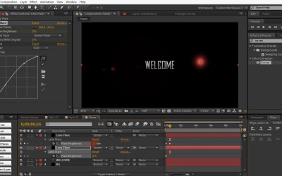 Introduction to Motion Graphics - Lens Flares