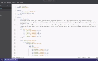 Essential Extensions for Brackets - Beautify