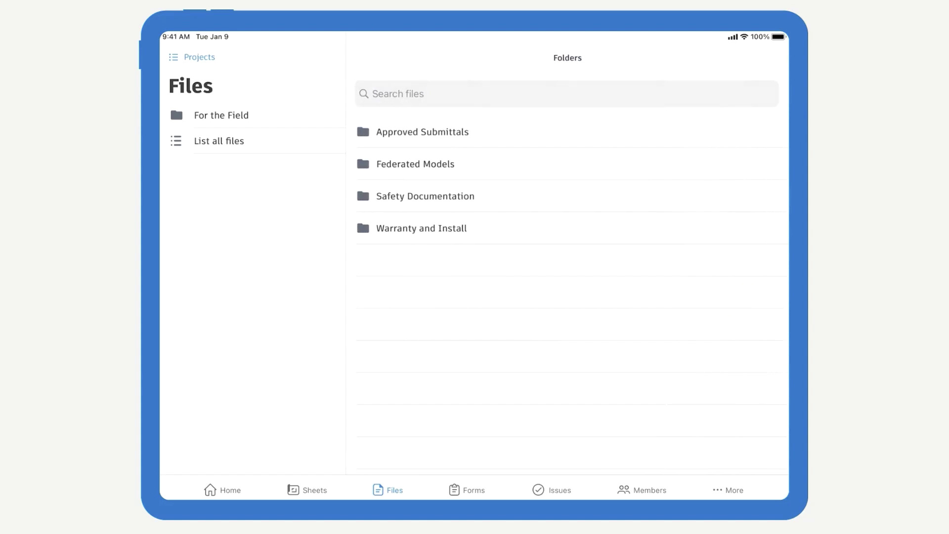 PlanGrid Build - Mobile Demo