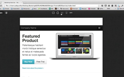 Bootstrap for Web Design - Finishing Touches