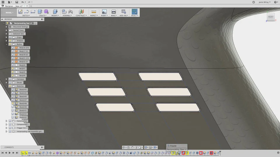 Fusion 360 Help | Introduction to 3D modeling | Direct modeling versus parametric modeling ...
