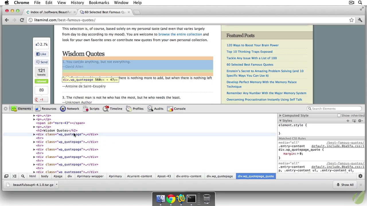 Getting Started With Web Scraping Using Python Section Getting Started With Web Scraping Using Python Section