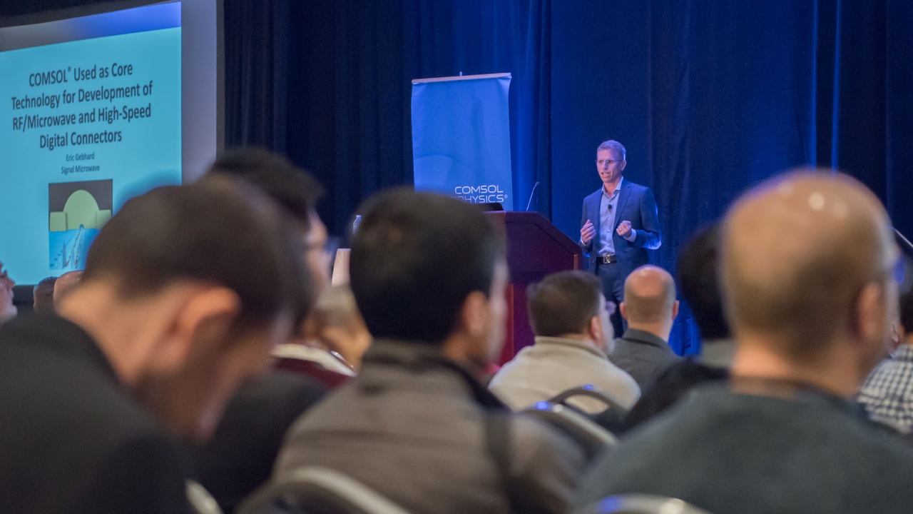 Keynote: Designing High-Frequency Connectors with COMSOL®