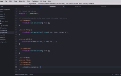 Learn Motion UI From Top to Bottom - Animations
