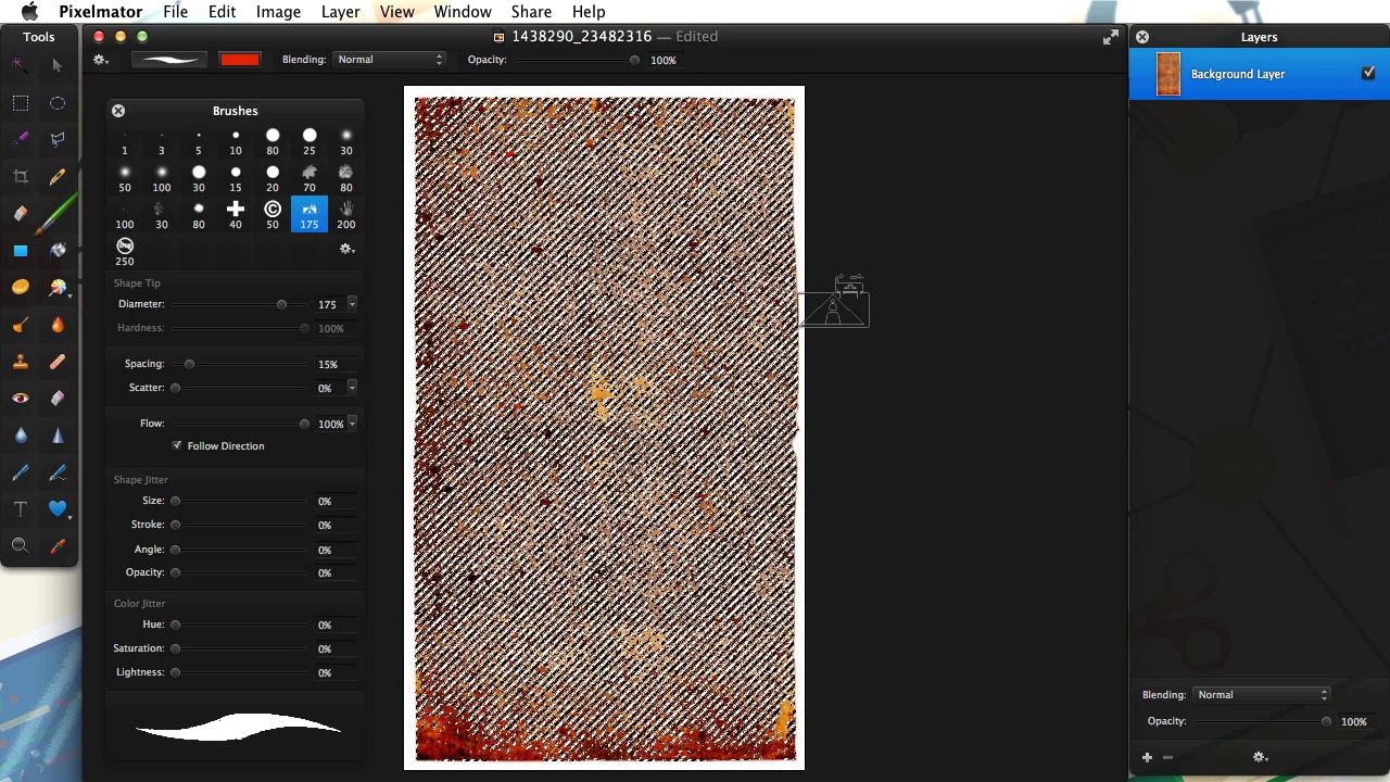 Getting Advanced in Pixelmator - Image Brushes in Pixelmator