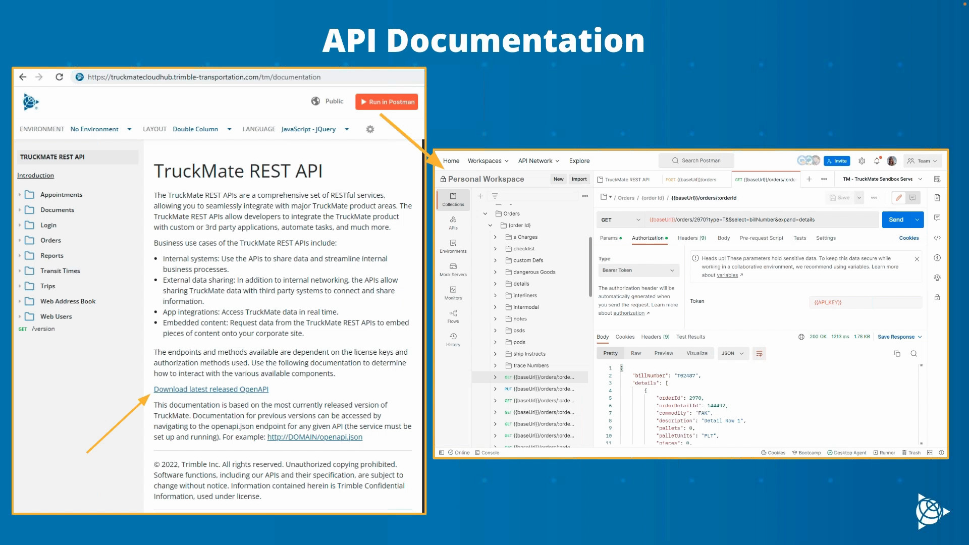 TMS - Introduction to TruckMate APIs 10.27.22