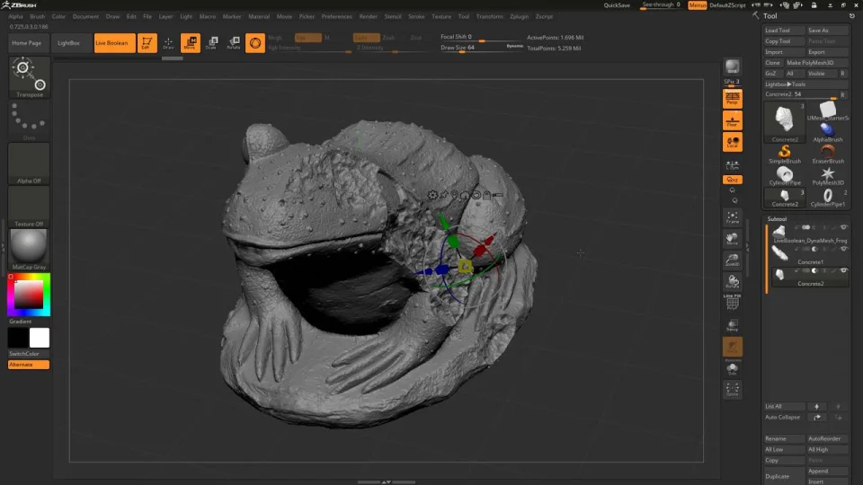 Introduction To Booleans In Zbrush 4R8, 51% OFF