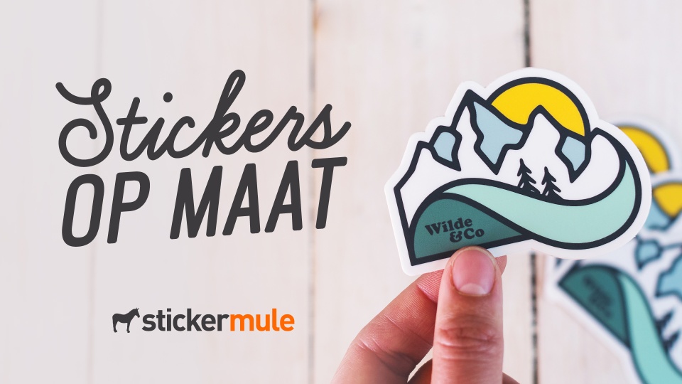 Stickers op maat | Gratis verzending | Sticker Mule Nederland