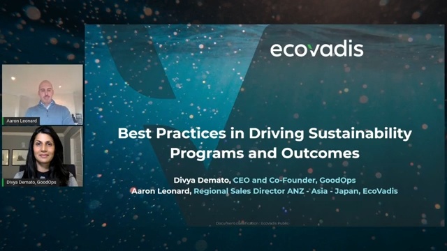 Best Practices in Driving Sustainability Programs and Outcomes [B2B ...