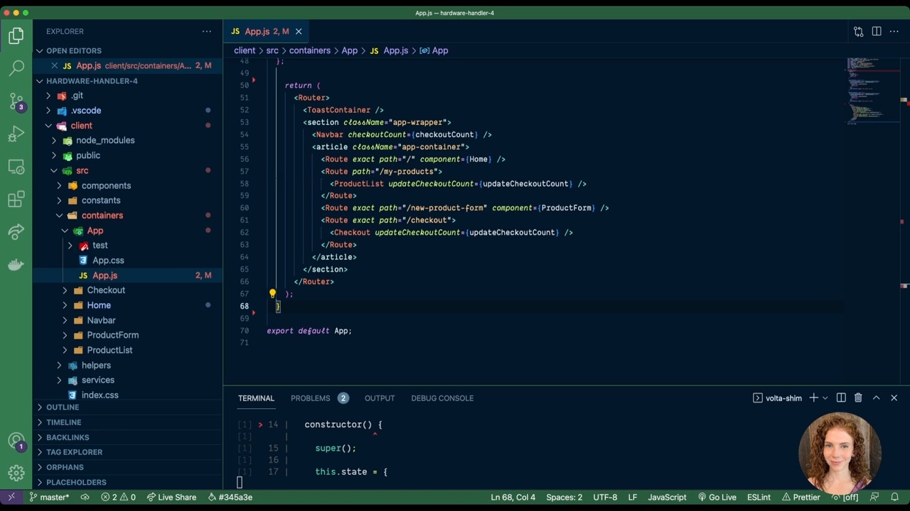 Refactor App Js Modernizing An Enterprise React App Newline