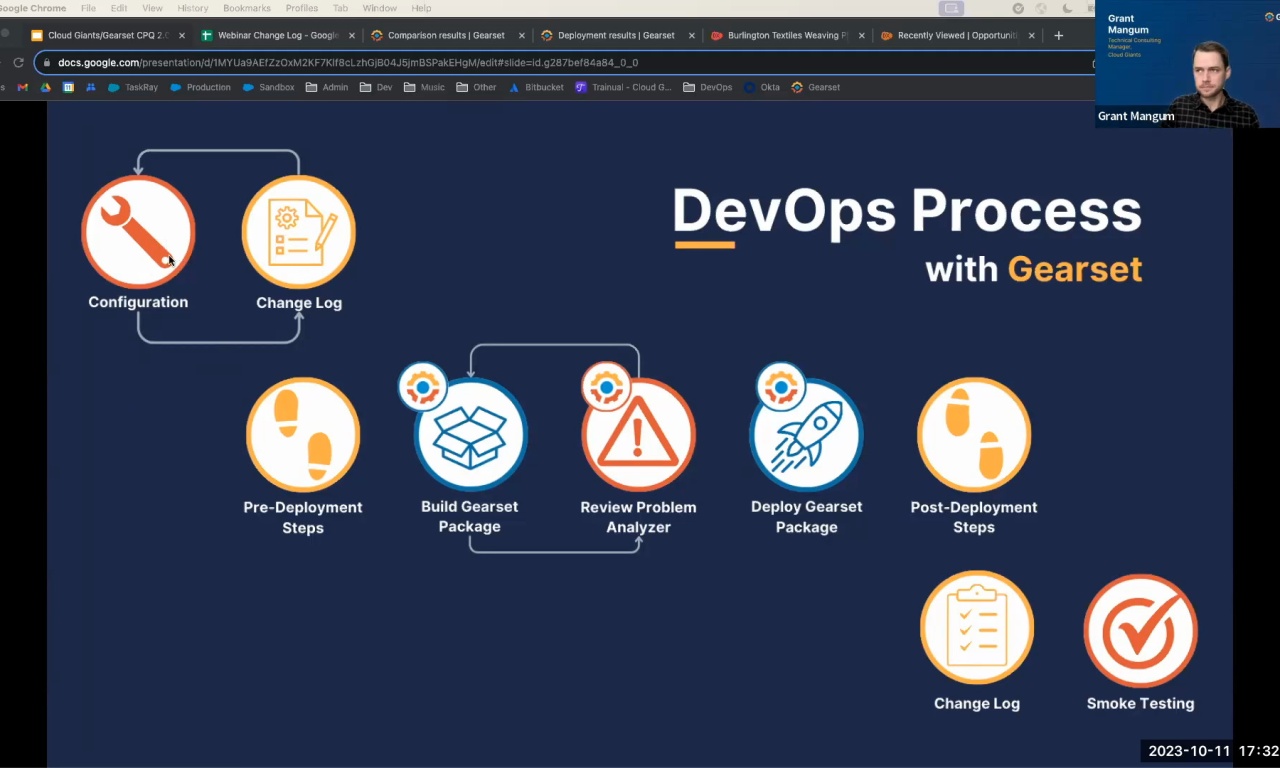 Webinar: Mastering CPQ deployments with Cloud Giants: live demo | Gearset