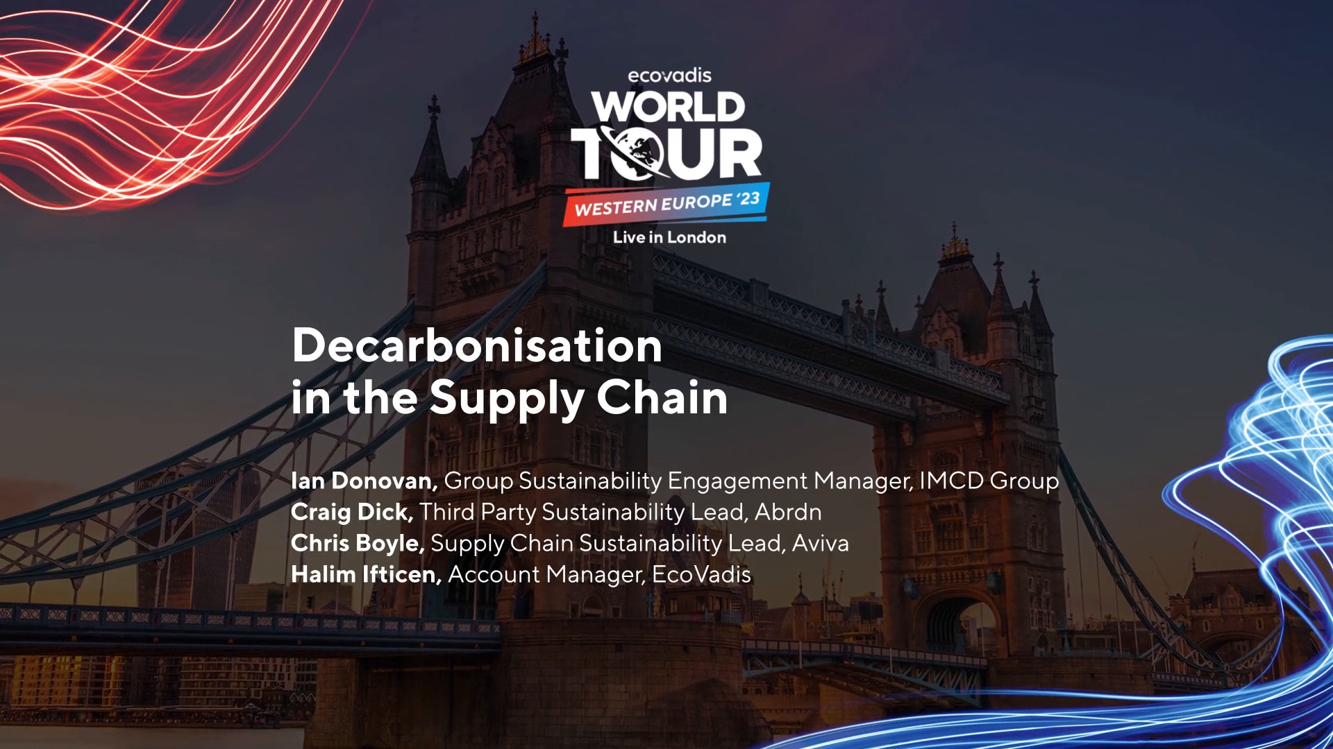 Decarbonisation in the Supply Chain