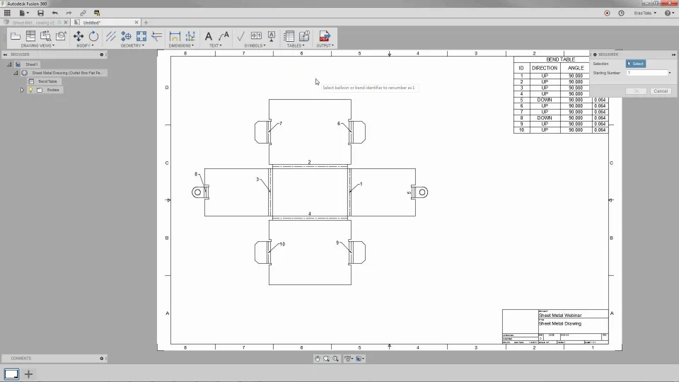 Fusion Help | Sheet metal | Sheet metal manufacturing | Autodesk