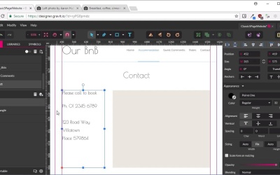 Build a Classic Five-Page Website - Design the Contact Page
