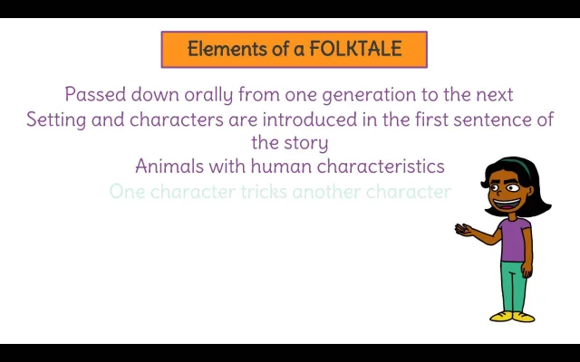 Elements of Folktales | IL Classroom
