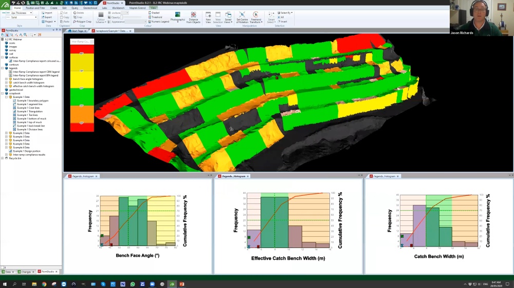 Maptek - Inter-Ramp Compliance reporting for safer mining – Americas