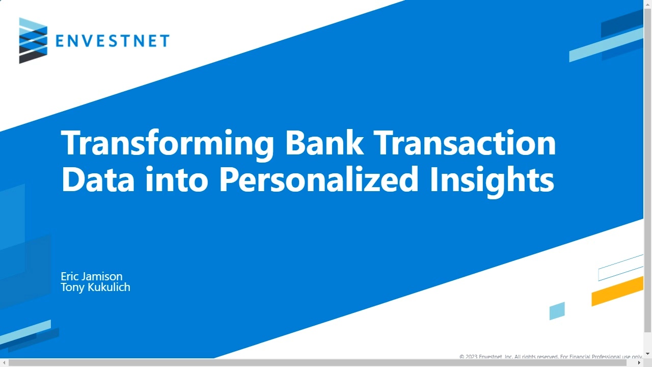 On-Demand Webinar: Transforming Bank Transaction Data Into Personalized ...