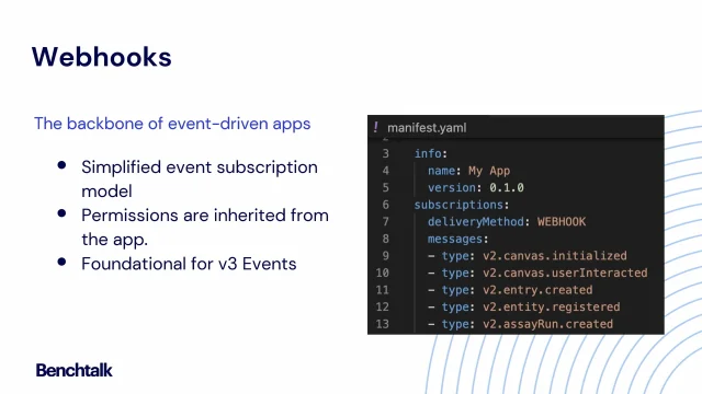 Developer Platform: Customize Benchling to fit your science