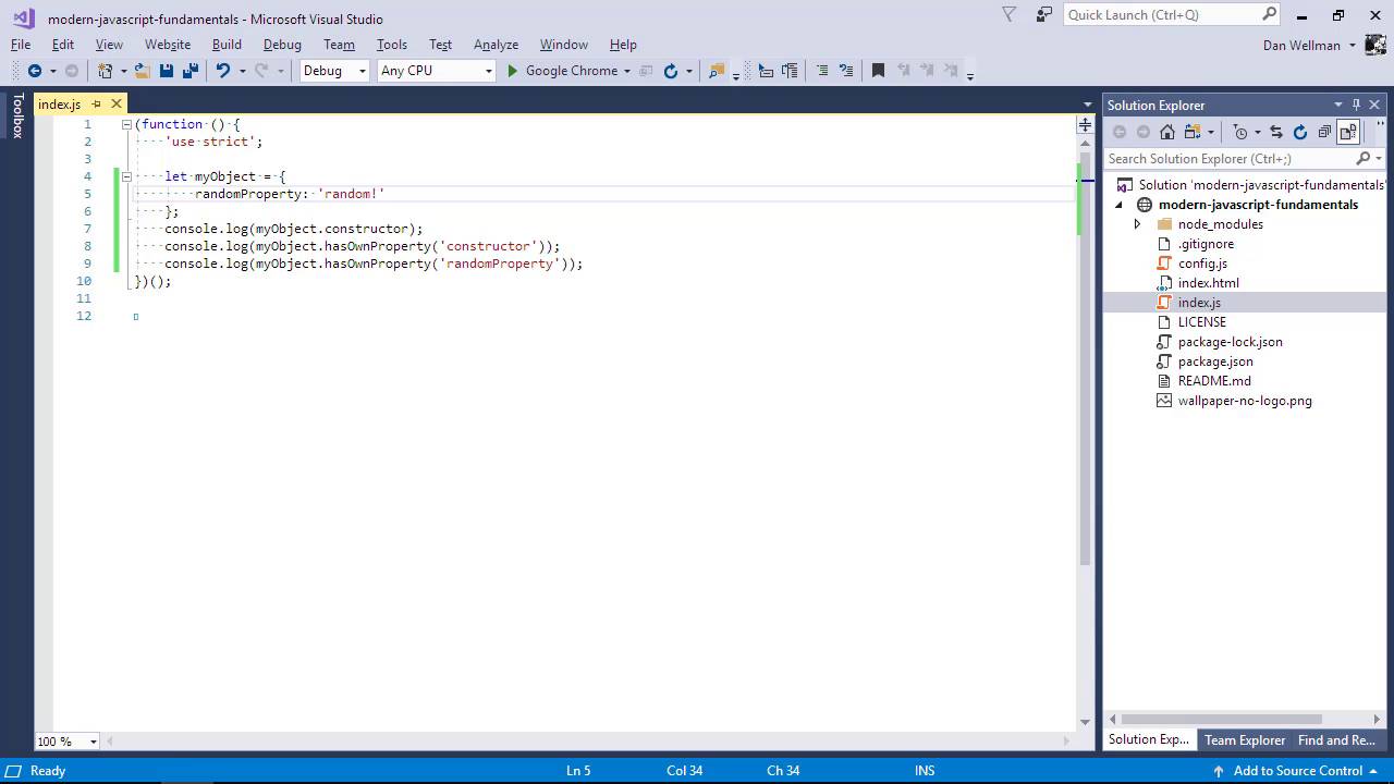 Modern JavaScript Fundamentals - Working With Object Instances