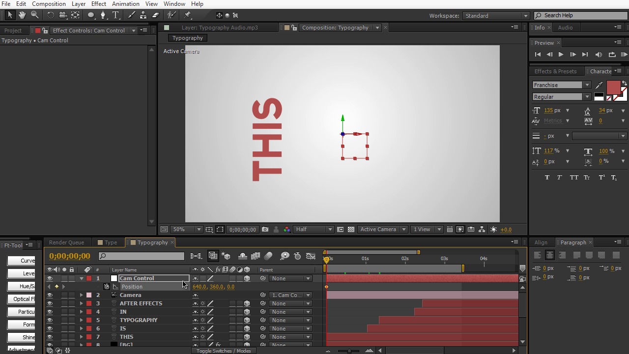 Introduction to Motion Graphics - Typography (Kinectic Type)