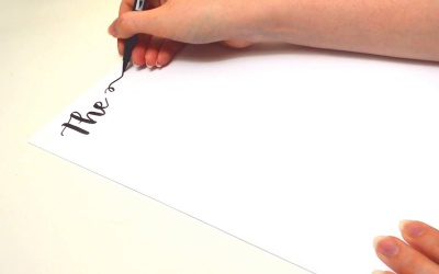 Hand Lettering for Beginners - Sketching and Refinement