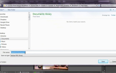 Pro Print Design Workflow - Prepare for Print