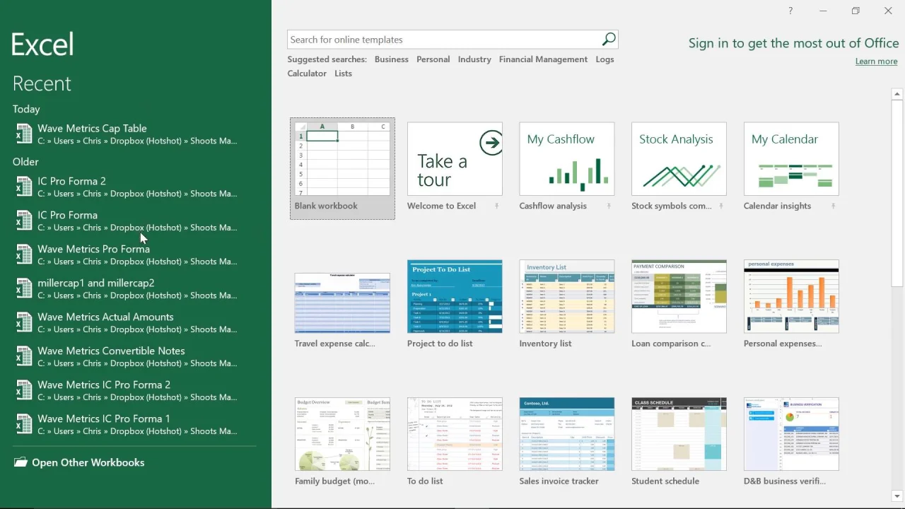 Getting Started with Excel - Excel & Data Analysis